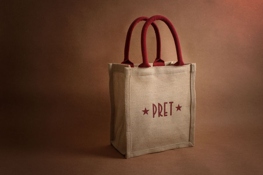 Pret A Manger Gunny Tote Bag | Giftopia - Small Batch, Express, Unique